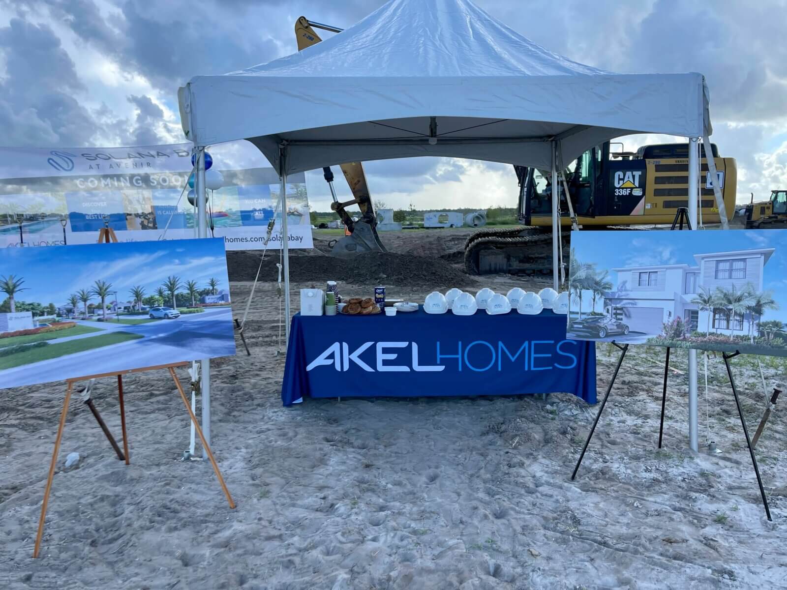 Palm Beach Gardens Groundbreaking: Solana Bay by Akel Homes