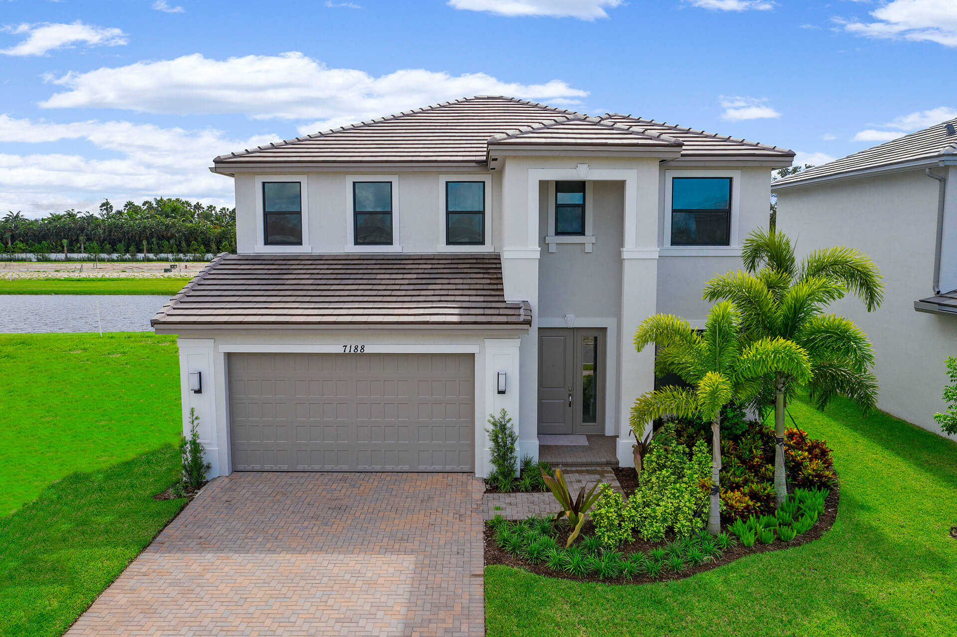 Lake Worth New Homes - Villamar - The Mesa Plan | Akel Homes